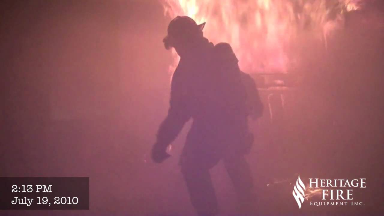 DSPA Fire Knock Down Device from Heritage Fire Equipment, Inc. - YouTube