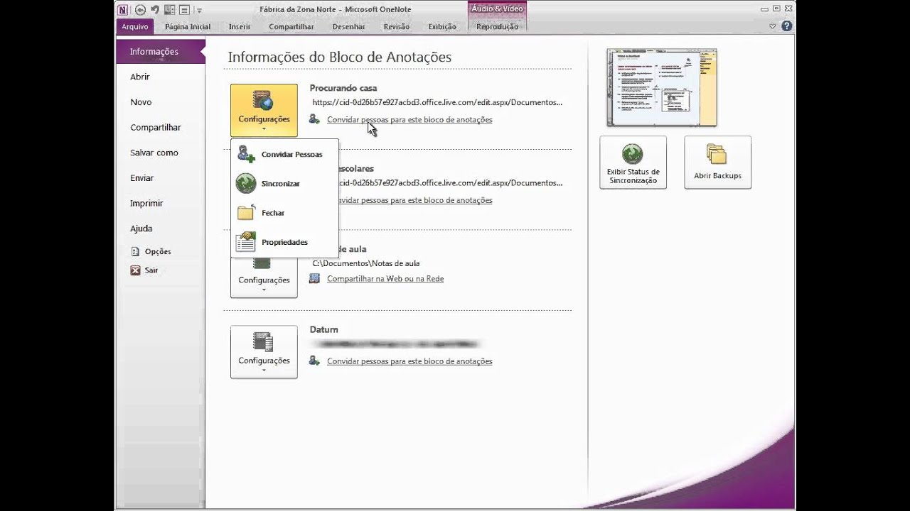 INTRODUÇÃO AO MICROSOFT OFFICE ONE NOTE 2010 - YouTube