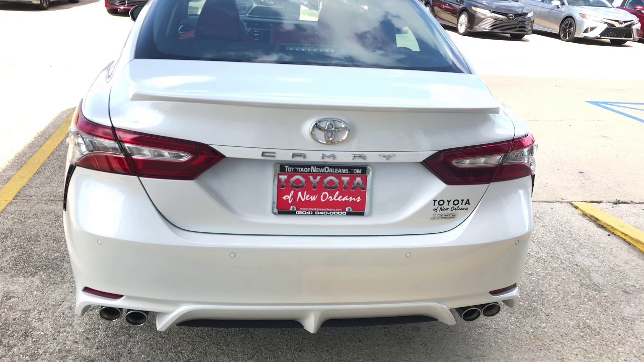 My “NEW” 2018 Toyota Camry XSE (ALL RED GUTS) - YouTube