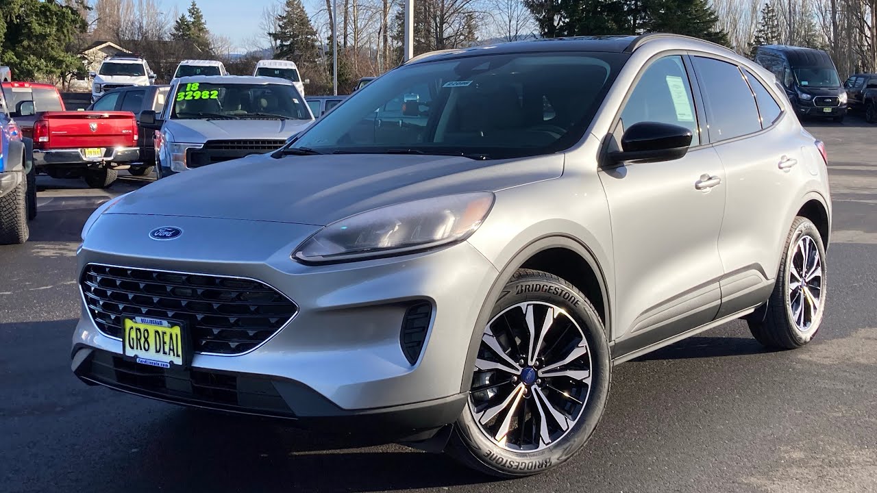 NEW 2022 Ford Escape SE Hybrid AWD - YouTube