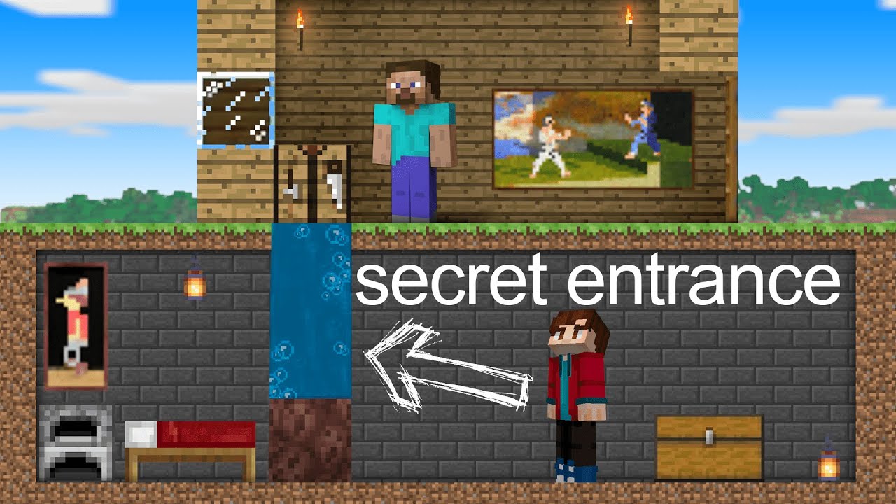 I Made An Underground Base Under A Stranger's House! - YouTube