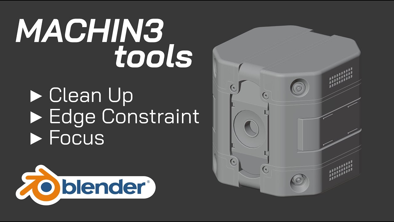 Blender MACHIN3tools for Beginners (Part 2) [English Subtitles] - YouTube