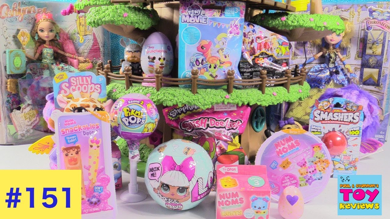 Blind Bag Treehouse #151 Disney LOL Surprise Silly Scoops Hatchimals ...