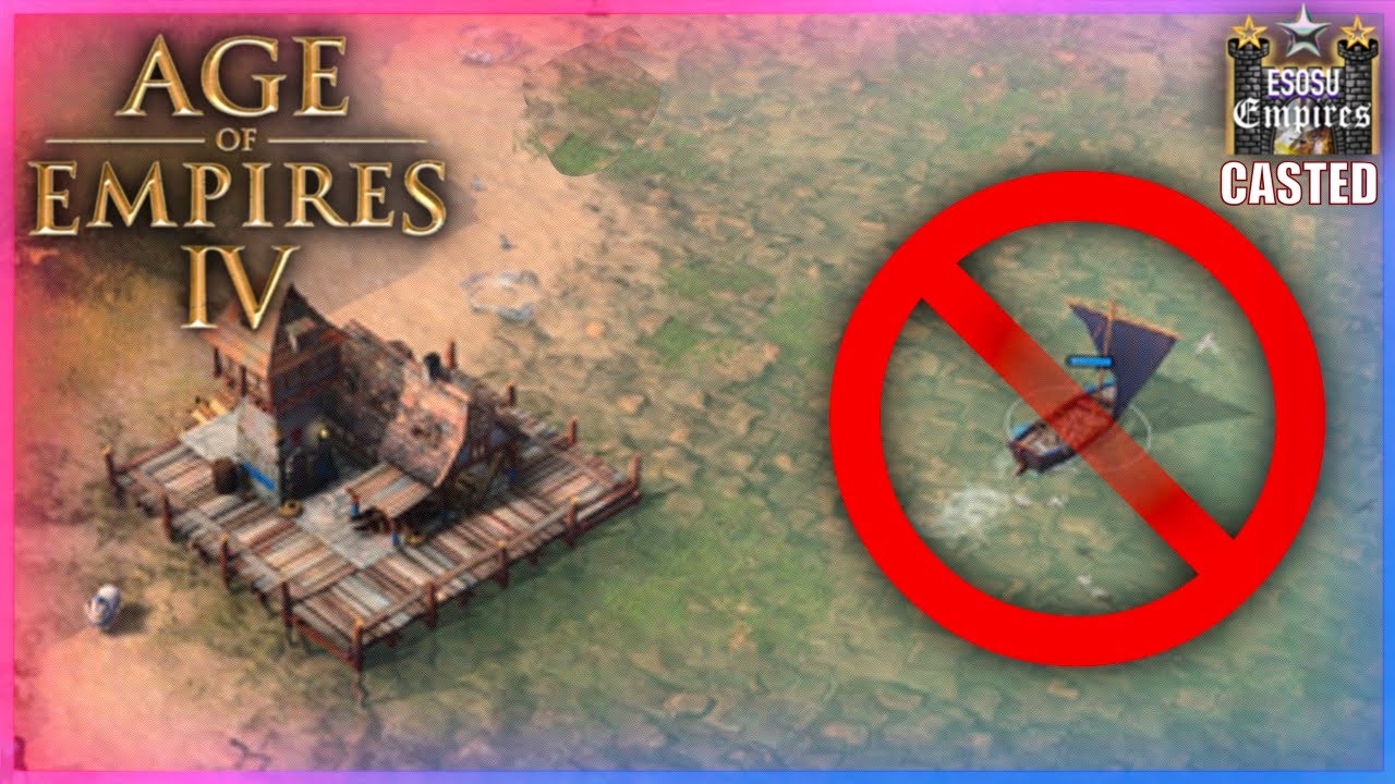 NO PONDS NEEDED- AOE4 TOP LADDER CASTED GAME - YouTube