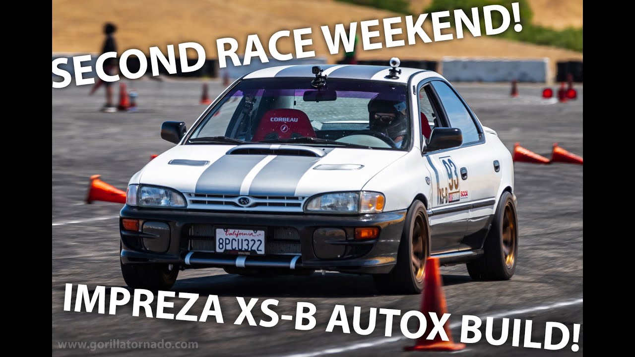 "Poverty Spec" Impreza Project Car! | Autocross Weekend 2! - YouTube