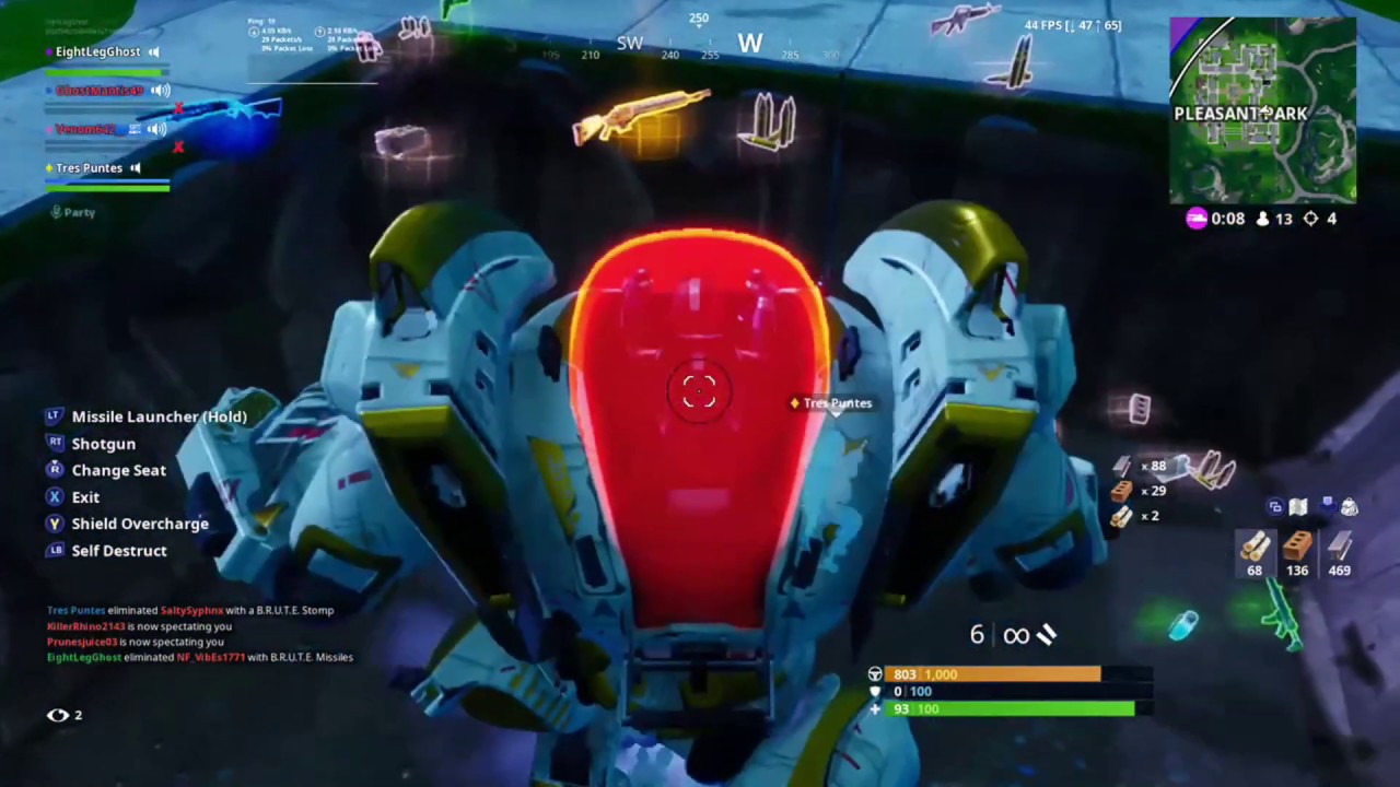 These clips show how OP the Mech is. (FORTNITE SEASON 10) - YouTube