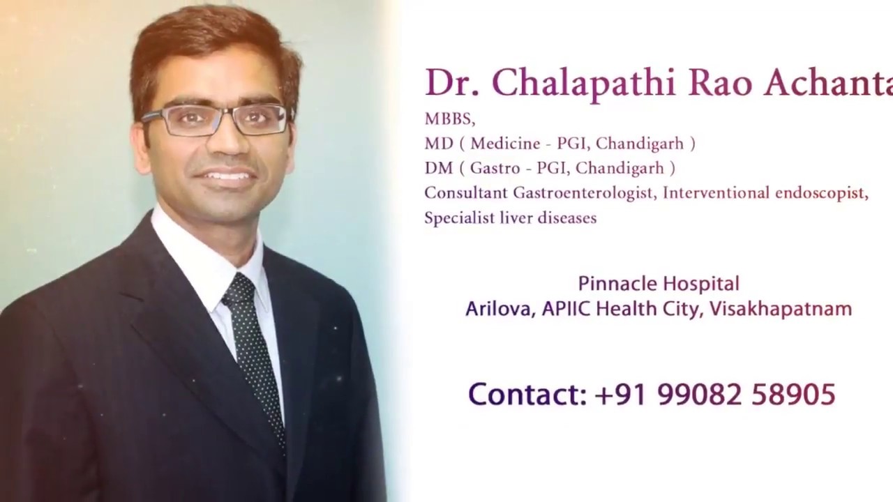 Introduction of Dr. Chalapathi Rao Achanta, Liver & Gastro - YouTube