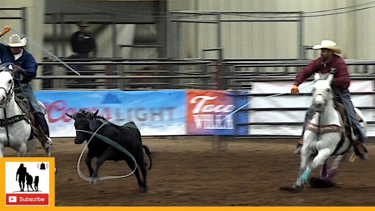 Team Roping - 2023 ABC Pro Rodeo | Saturday Matinee - YouTube
