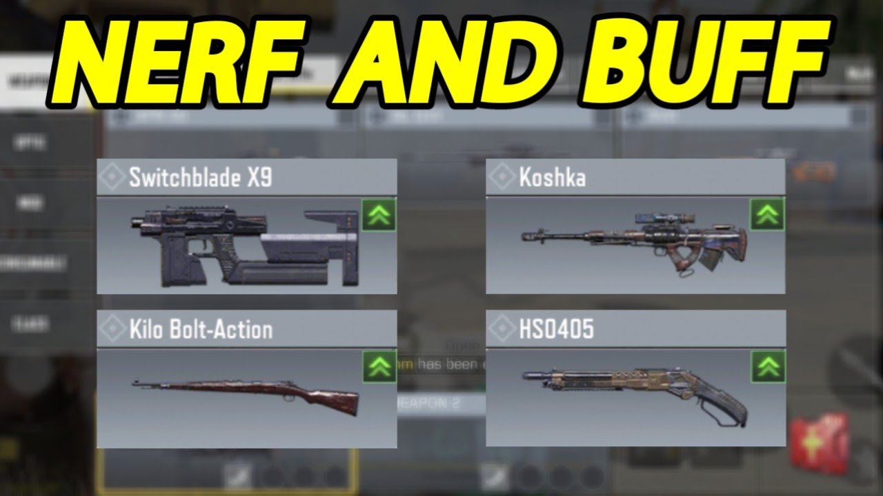 SEASON 3 WEAPON BALANCE CHANGES: NERFS AND BUFFS YOU NEED TO KNOW ABOUT ...
