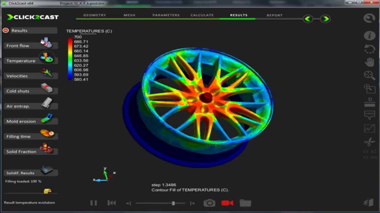 Click2Cast LPDC Casting - YouTube