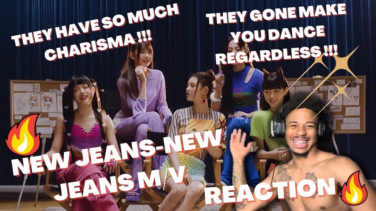 THESE GIRLS ARE APEACLIT 🔥NEW JEANS-NEW JEANS *M/V (REACTION) ⭐️ - YouTube