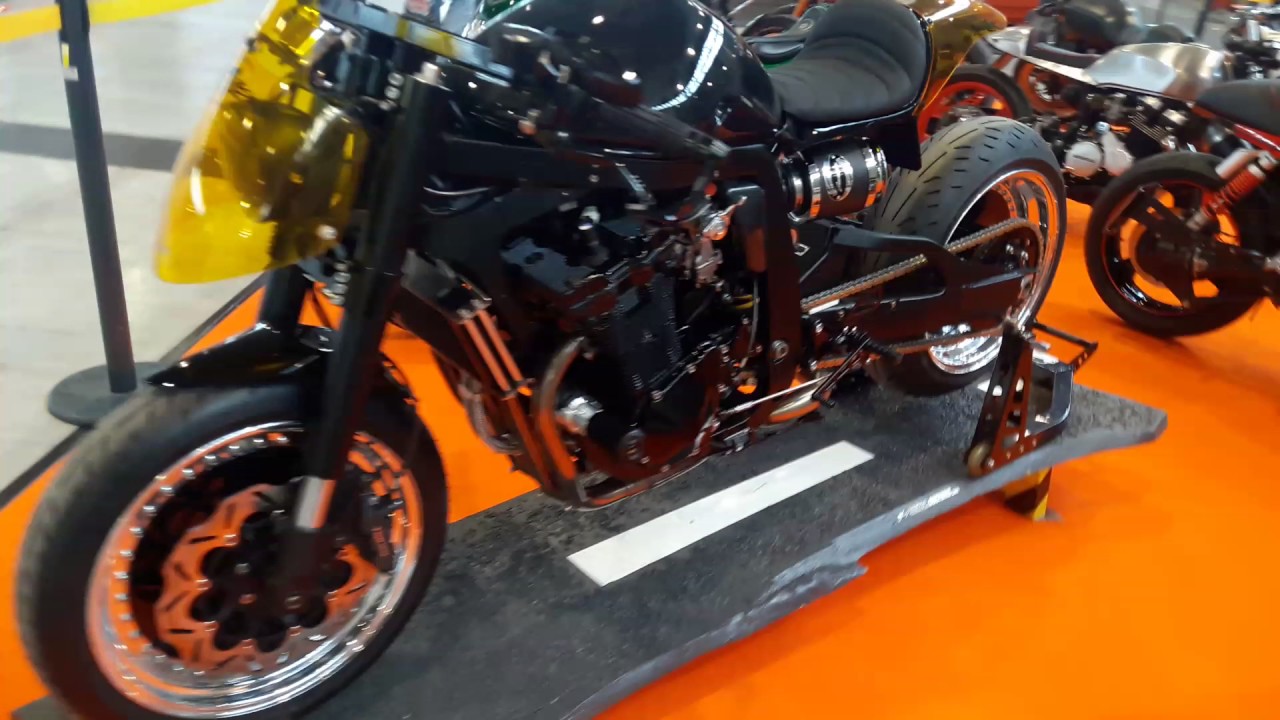 Café Racer Stand Motorrad Live Messe in Stuttgart 2017 - YouTube
