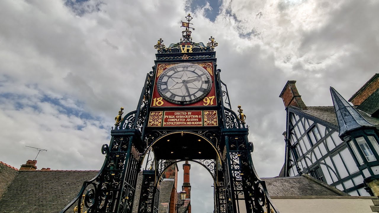 Walking tour in Chester, England 2023 (4K) - YouTube