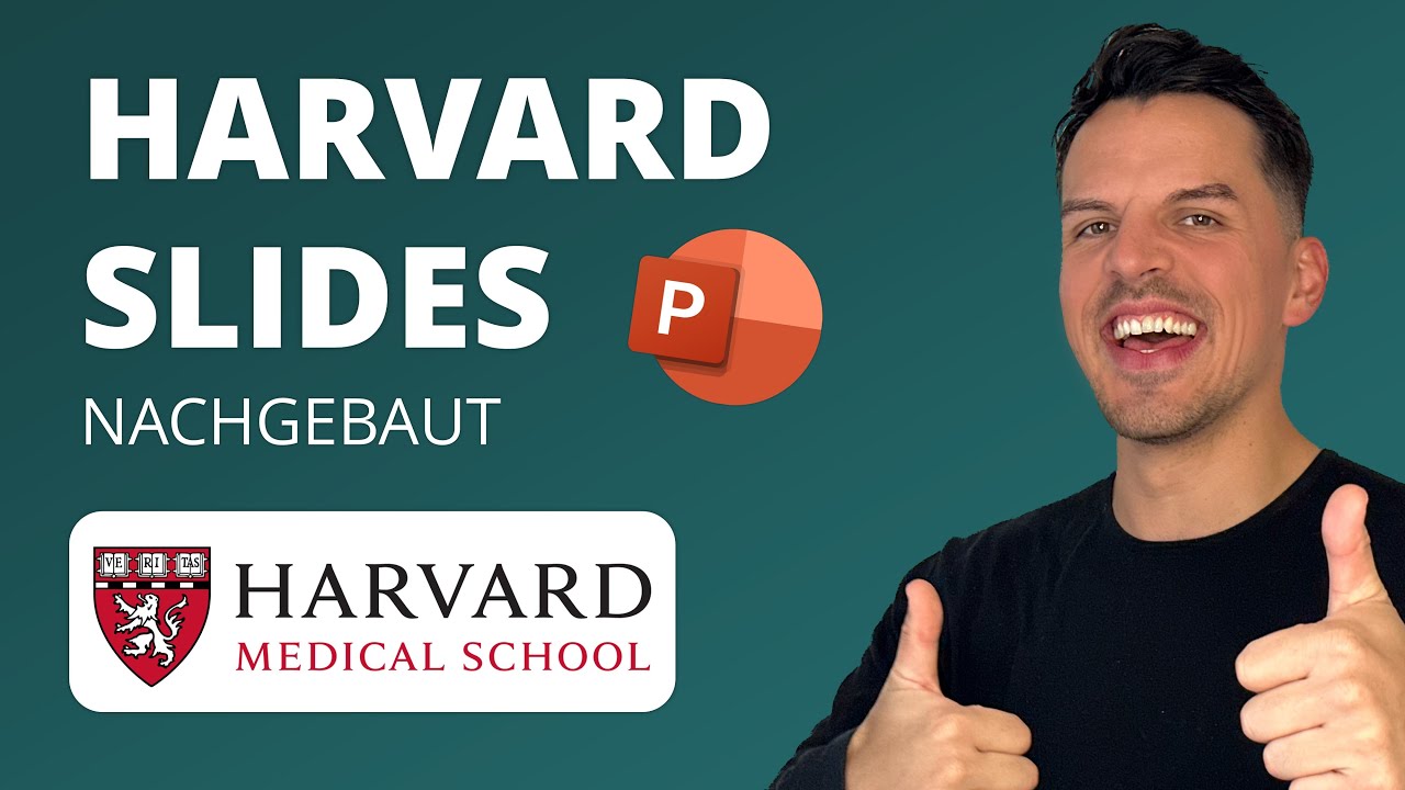 Präsentieren, wie auf der HARVARD UNIVERSITY - 2 Methoden! - YouTube