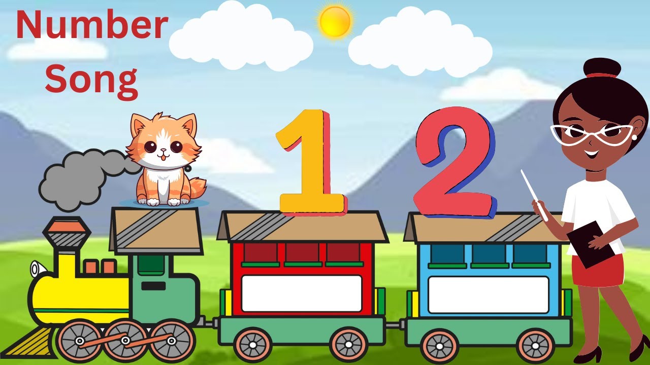 Number Song| Learn Number Song 1 to 10 | count and write ️| Number Song ...