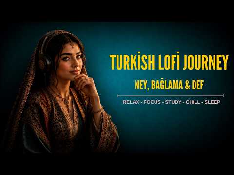 Turkish LoFi Journey | Ney, Bağlama & Def Relaxing Ambience (30 Min)