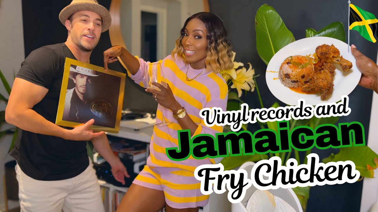 Cooking & Vinyl Record Sundays | Jamaican Fry Chicken | Classics From ...