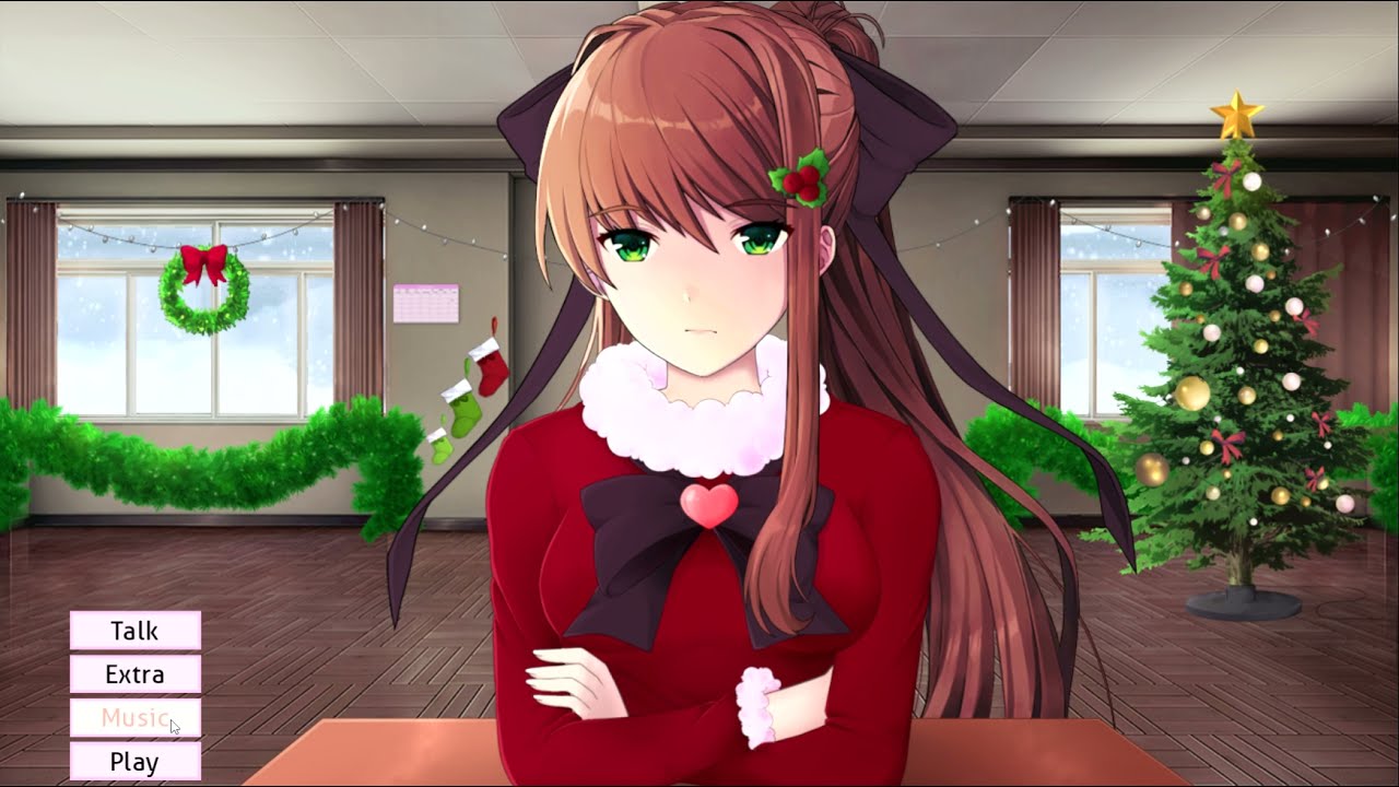 So I played Epiphany from FNF in Monika After Story... - YouTube