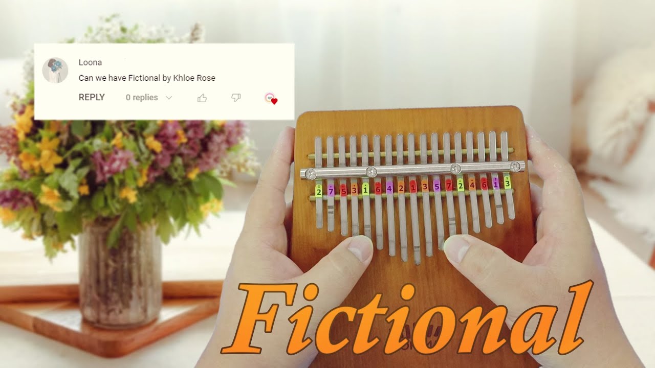 Fictional (Khloe Rose) - Kalimba Cover with Tabs - YouTube