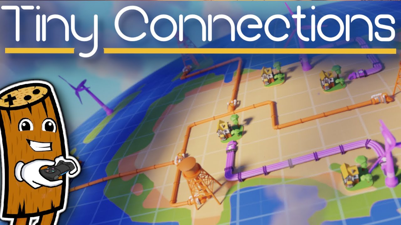 Let's Play Tiny Connections - Mini Metro but for Utilities! - YouTube