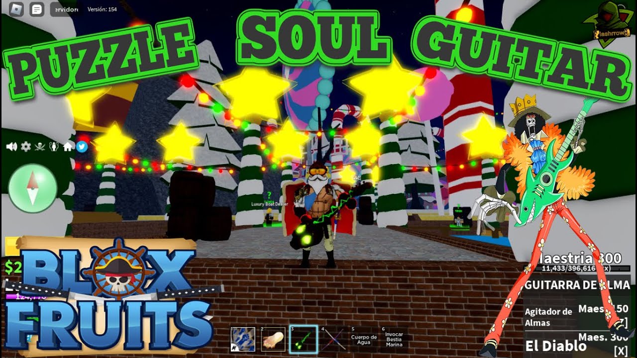 PUZZLE PARA LA SOUL GUITAR - BLOX FRUITS - YouTube
