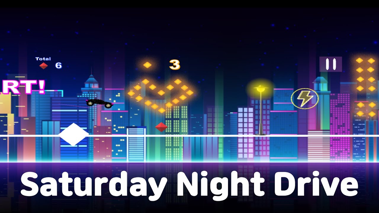 Saturday Night Drive - 게임플레이 영상 [모바일게임] - YouTube