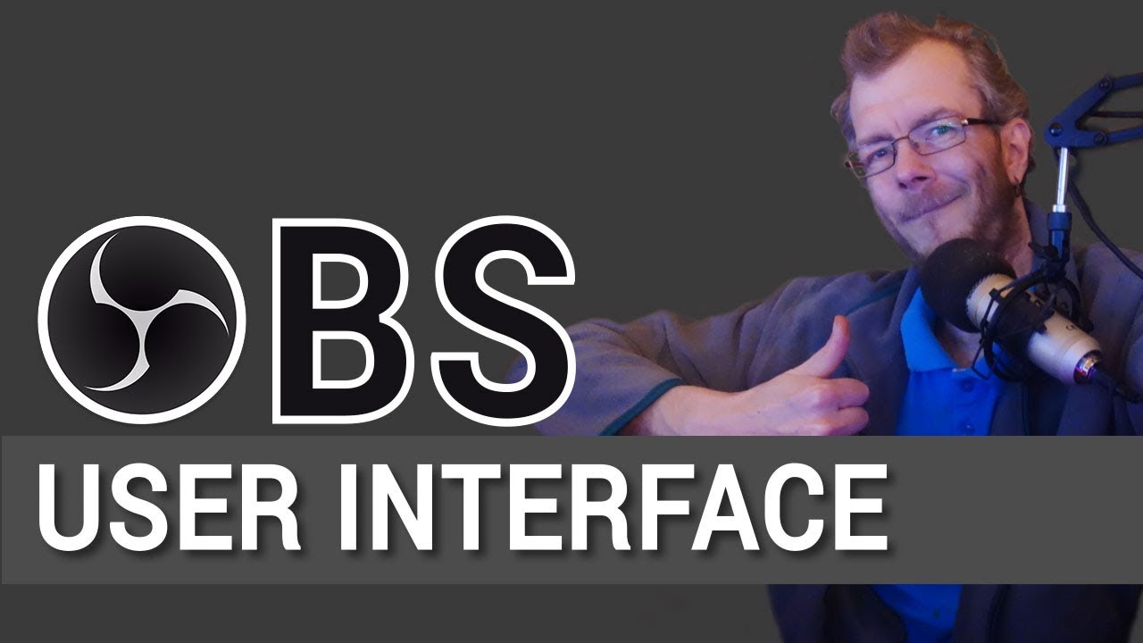 #obs user interface - YouTube