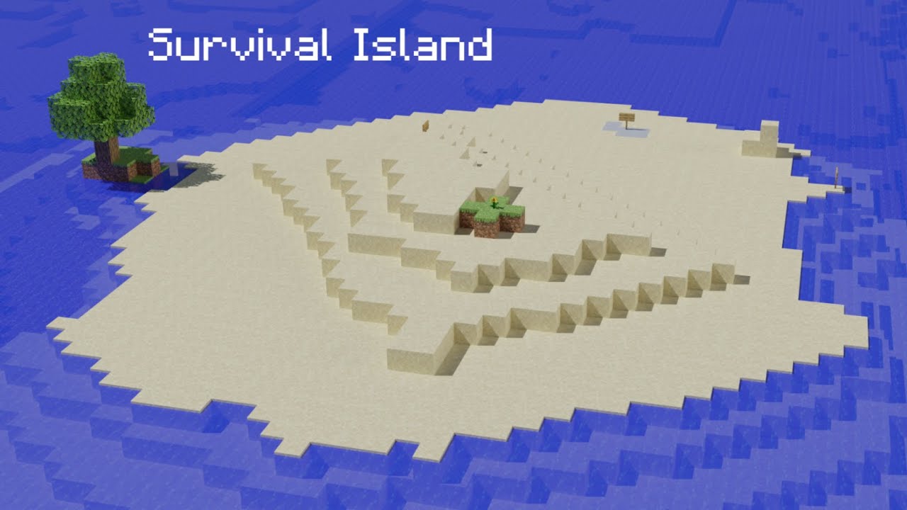 I Played The Original Survival Island In Minecraft 1.20 - YouTube