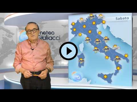 Previsioni meteo per sabato 29 agosto. aumenta l'instabilità; sempre caldo