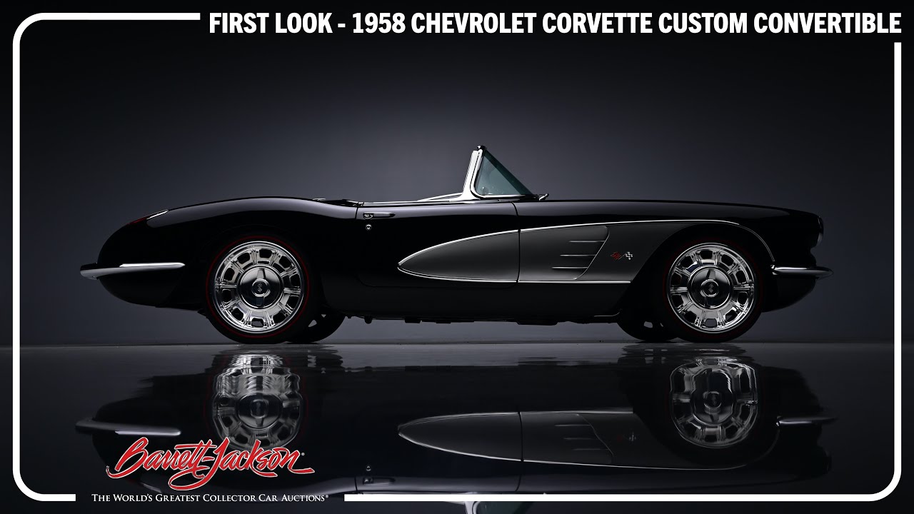 FIRST LOOK - 1958 Chevrolet Corvette Custom Convertible Resto-Mod ...