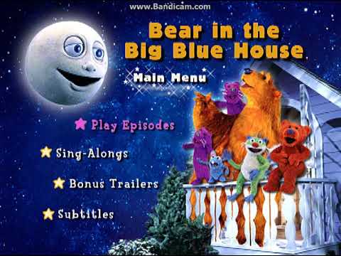 Opening to Bear in the Big Blue House Sleepy Time with Bear and Friends ...