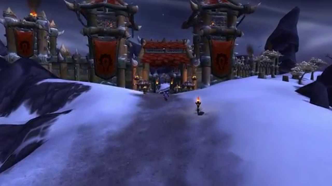 World of Warcraft : Draenor - Garrisons (Horde) - YouTube