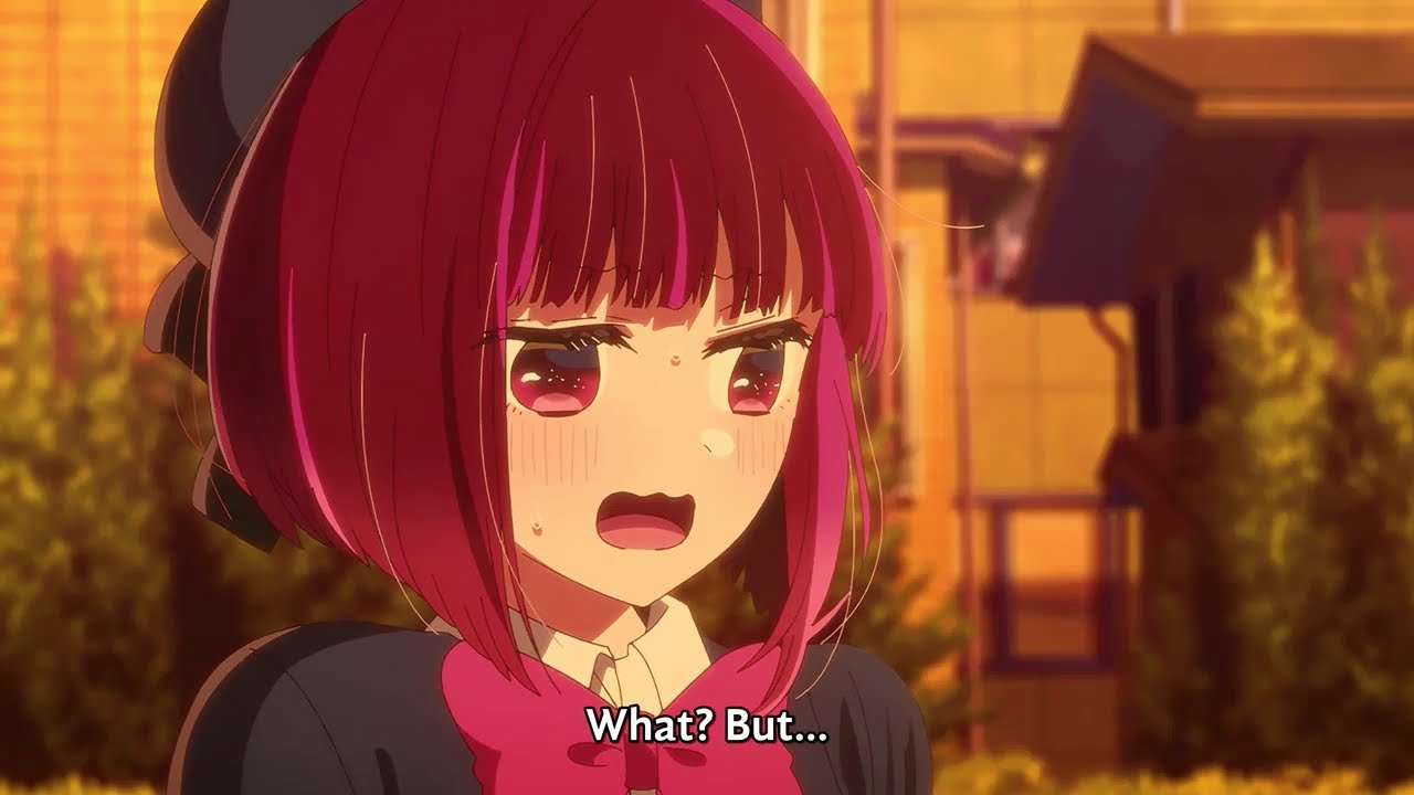 Aqua Persuades Kana to Become an Idol - YouTube