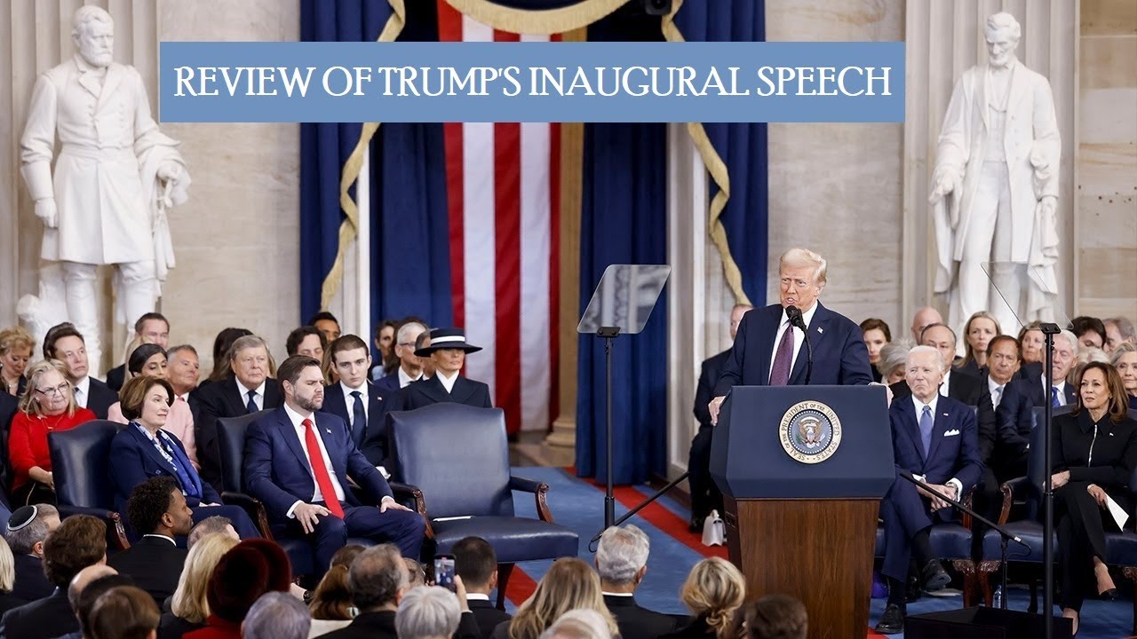 REVIEW OF TRUMP'S INAUGURAL SPEECH - YouTube