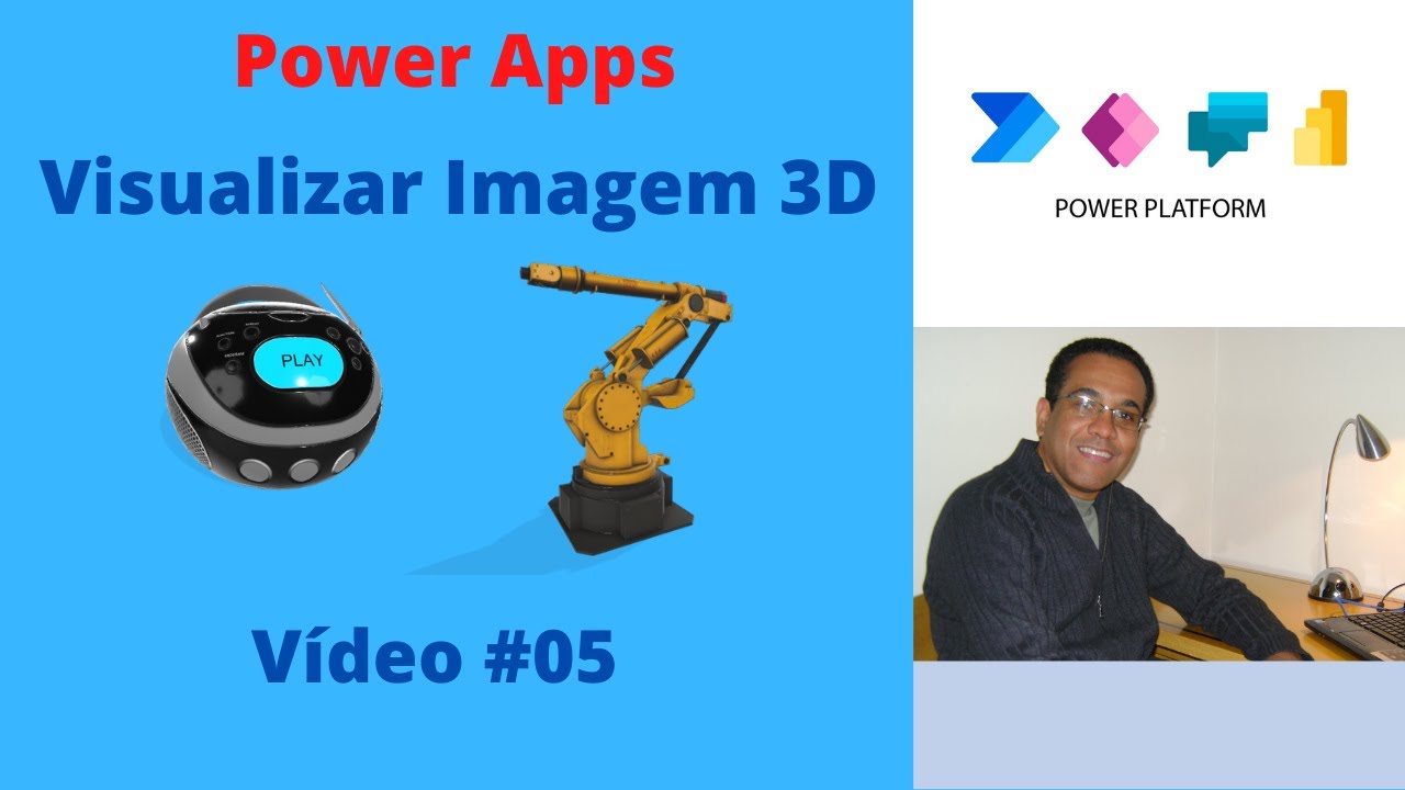 Power Apps - Visualizar Imagem 3D - PWA 05 - YouTube