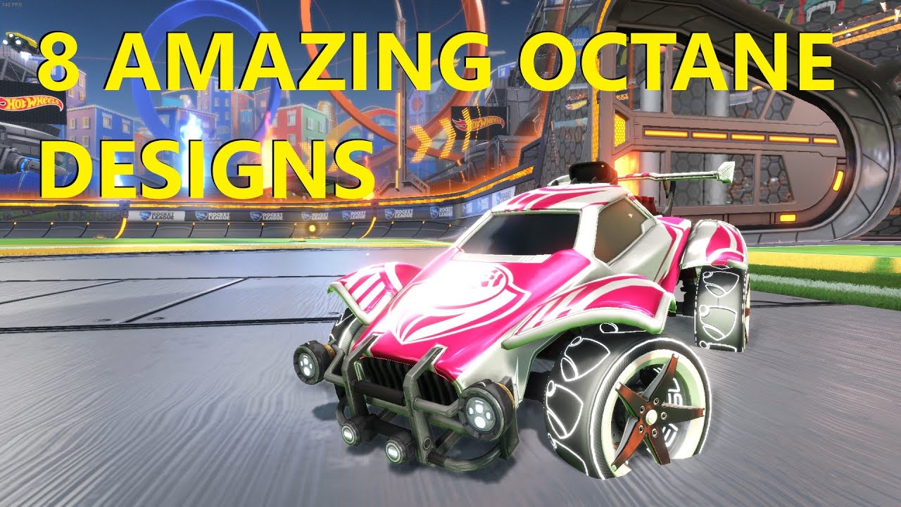 8 AMAZING OCTANE DESIGNS | Rocket league - YouTube
