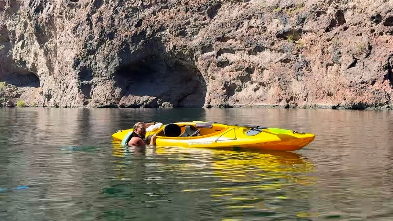 Kayak Self-Rescue Technique Demonstration (Colorado River • Emerald ...