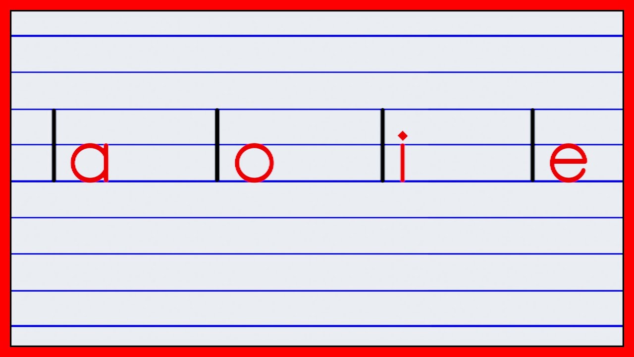 les syllabes en français avec la lettre l minuscule en écriture script ...