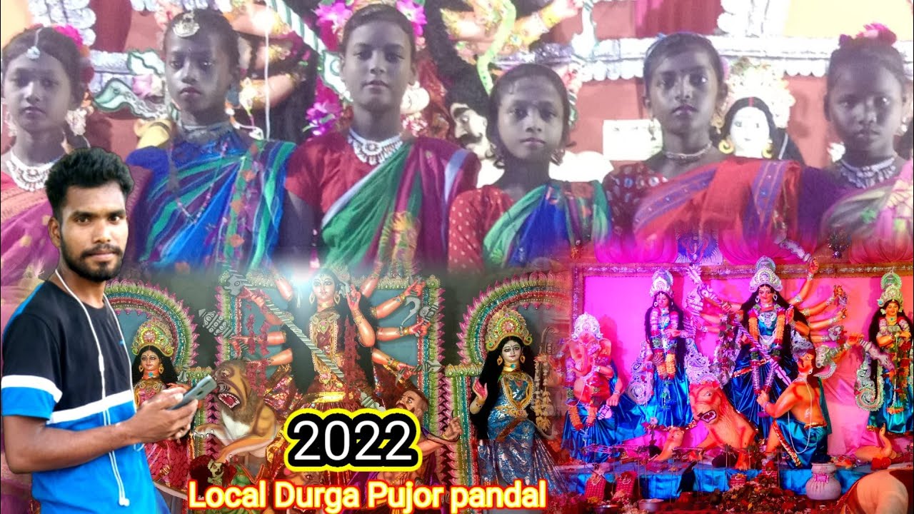 Local Ariya Me Pure Debiko Dekh Liya/Puja pandal🙂 - YouTube