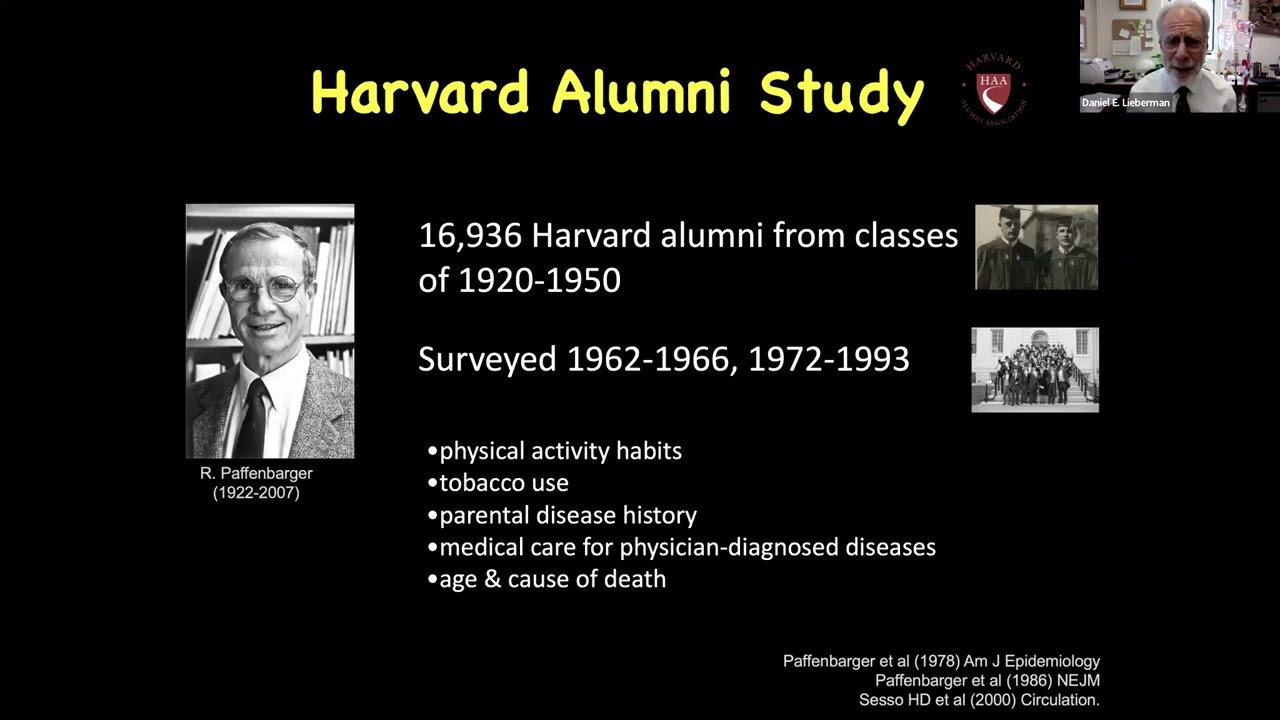 The Evolution of Exercise with Dr. Daniel E. Lieberman AB '86, PhD '93 ...