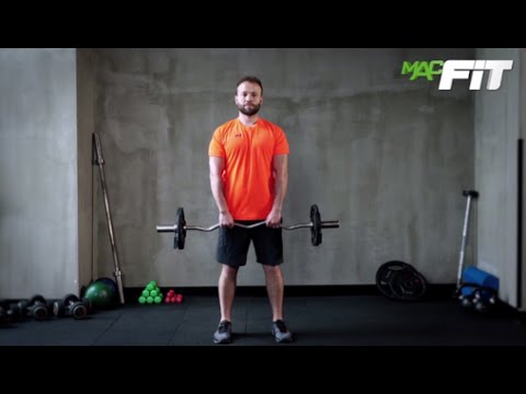EZ Barbell Upright Row Nasıl Yaparım? - YouTube