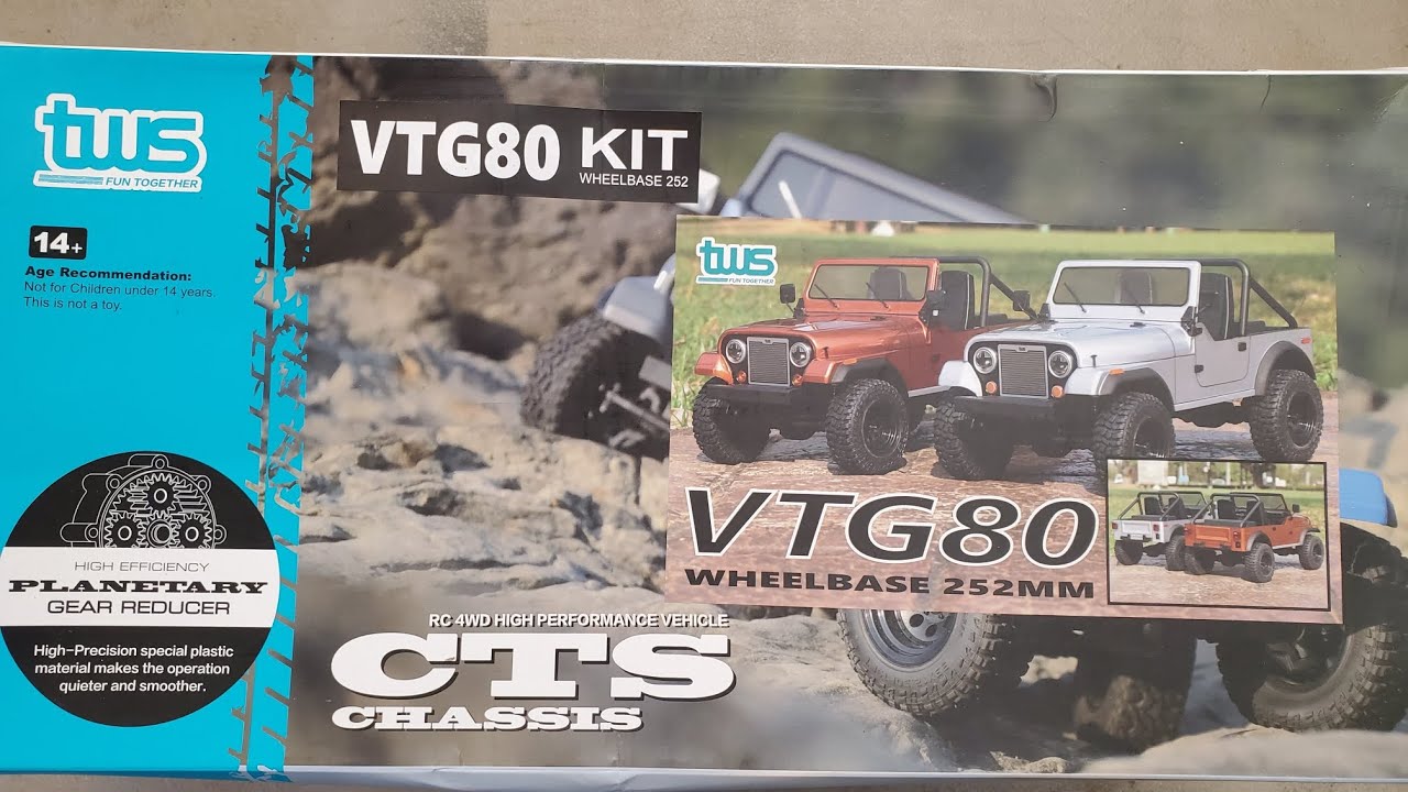 TWS VTG80 kit, what's in the box - YouTube