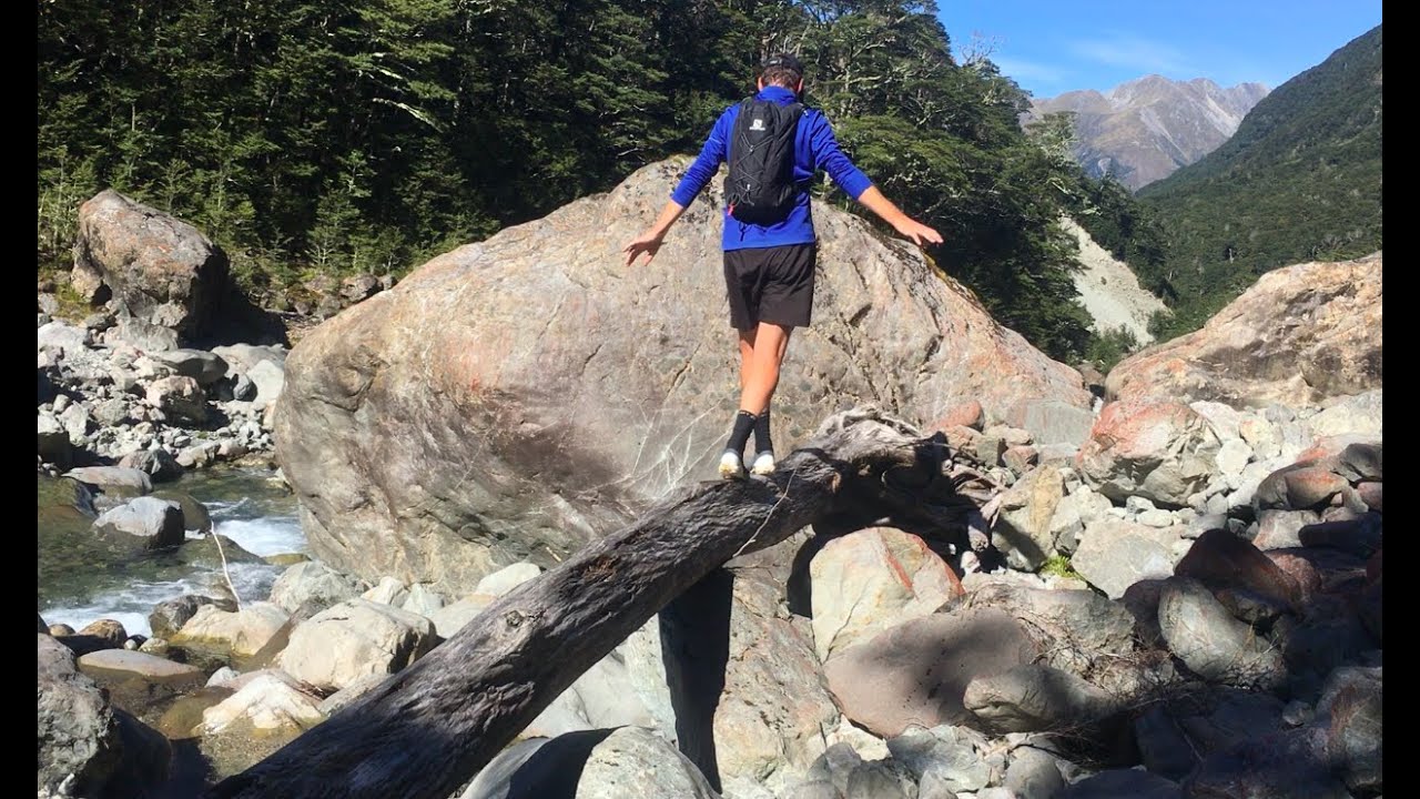Crow Hut - Trail Run. Arthurs Pass National Park. NZ - YouTube