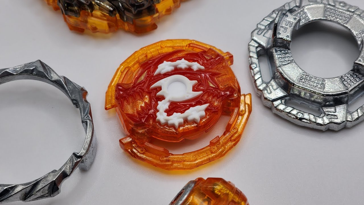 Custom Beyblade: Hellfire Chain Kerbeus - YouTube
