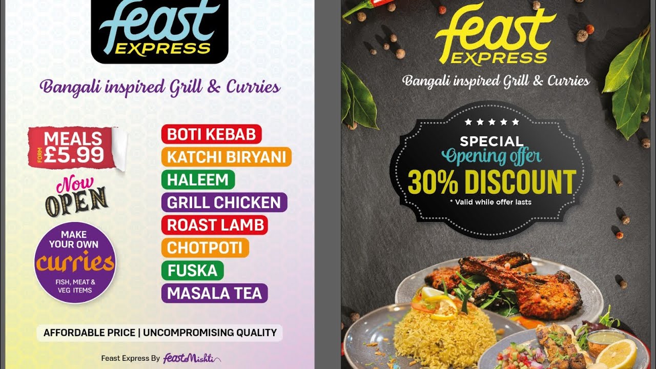 Feast Express commercial by @dec6designs - YouTube