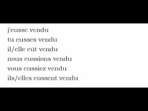 Learn French conjugation with me # Verb = Vendre - YouTube
