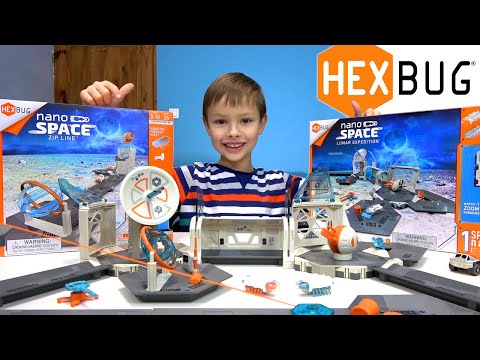 HEXBUG Space Nano! - Stacja Badawcza i Stacja Treningowa dla mikro robotów