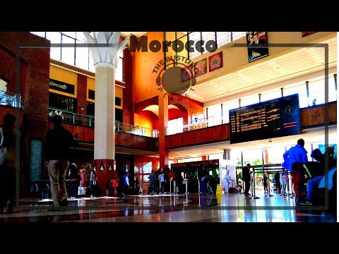 Marrakesh Train Station, ONCF Gare ASMR Sounds, Morocco [MA]