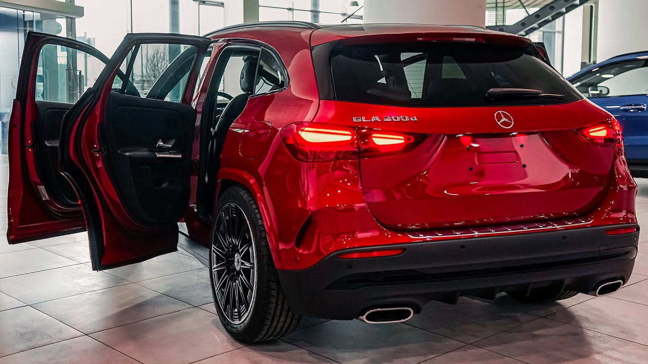 2025 Mercedes GLA - Interior and Exterior Walkaround - YouTube