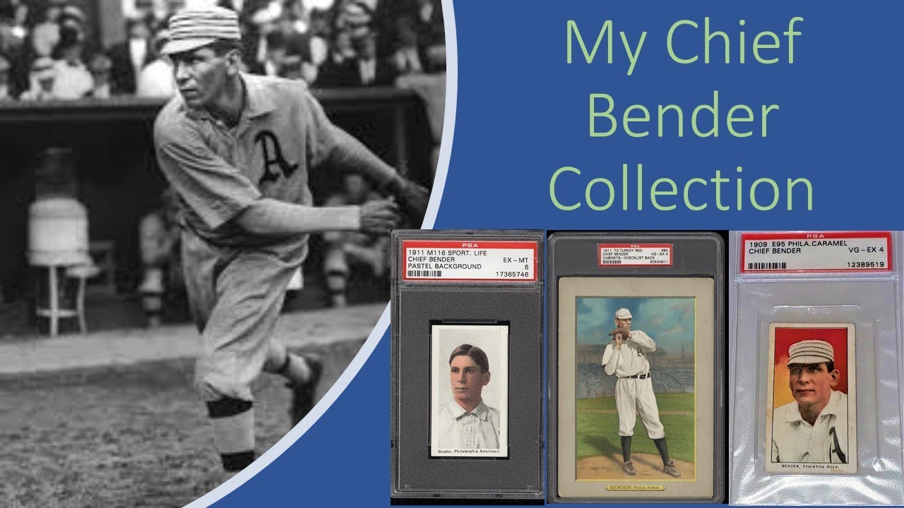 My Chief Bender Pre-War Card Collection - YouTube